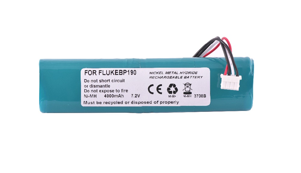 UGB High Quality BP190 BP-190 Battery For Fluke 190 190B 190C 192 192B ...