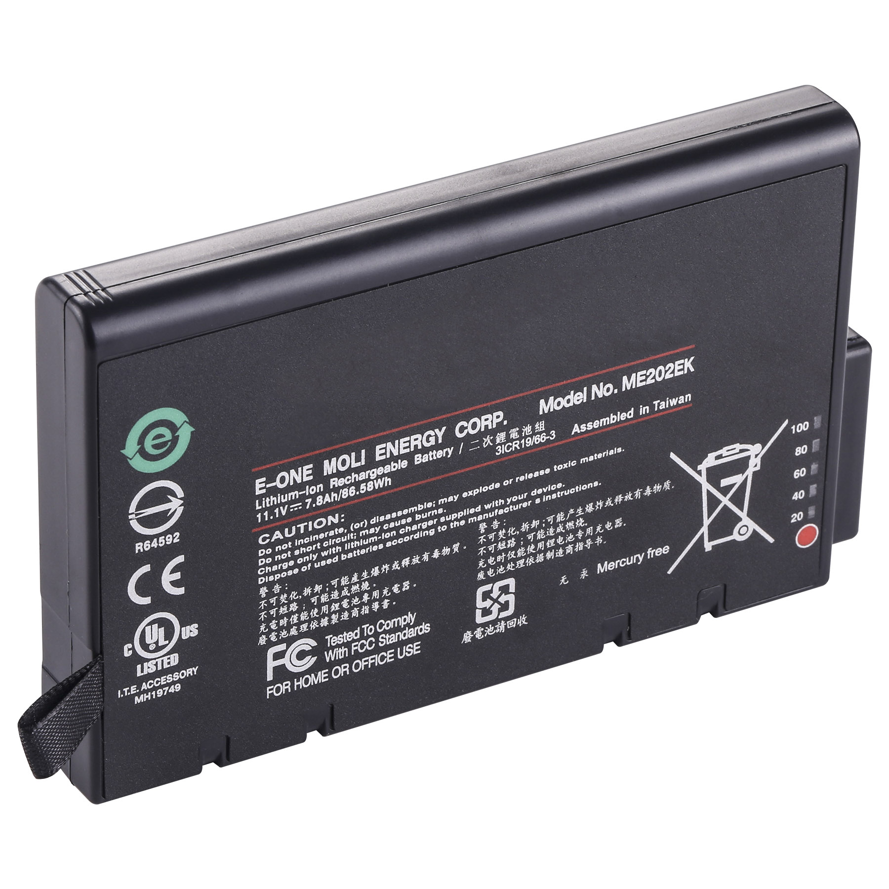 UGB High Quality Imported Battery Cell ME202 ME202C ME202EK ME202KMD ...