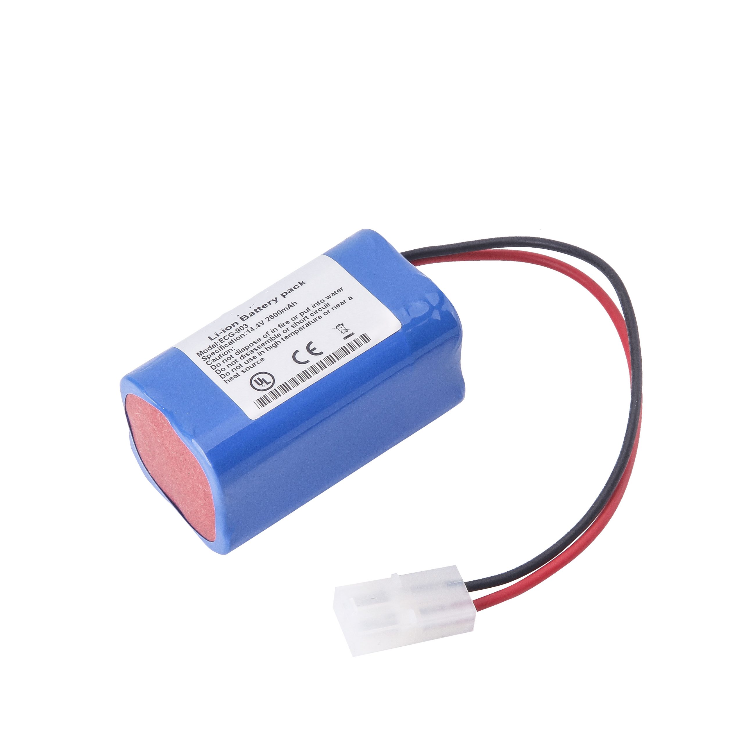 UGB 2600 mAh Li-ION High Quality Imported Battery Cells ECG-903 Battery ...