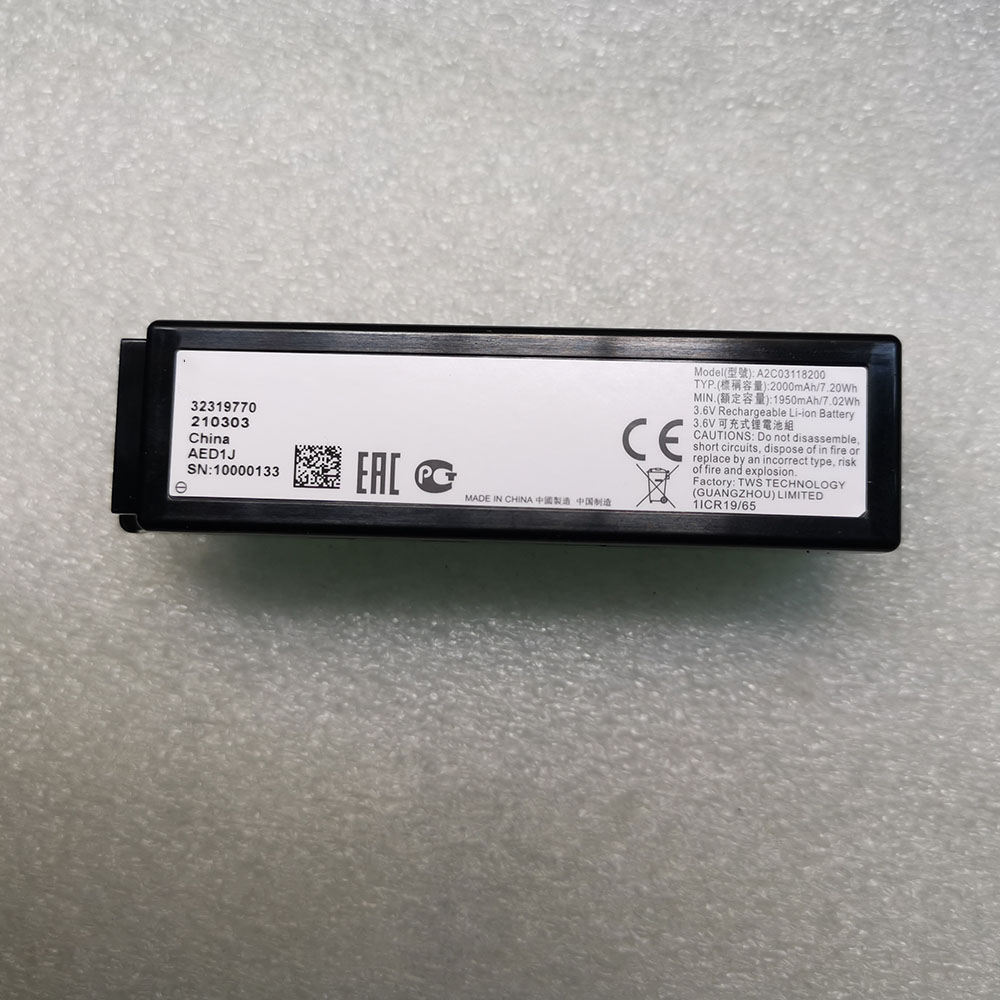 UGB New original battery for volvo VGM TCAM A2C03118200 AED1J batteries ...
