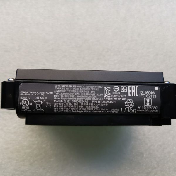 UGB original 2000mah battery for zebra VC80 VC80X BT000254A01 BTRY-VC8X ...