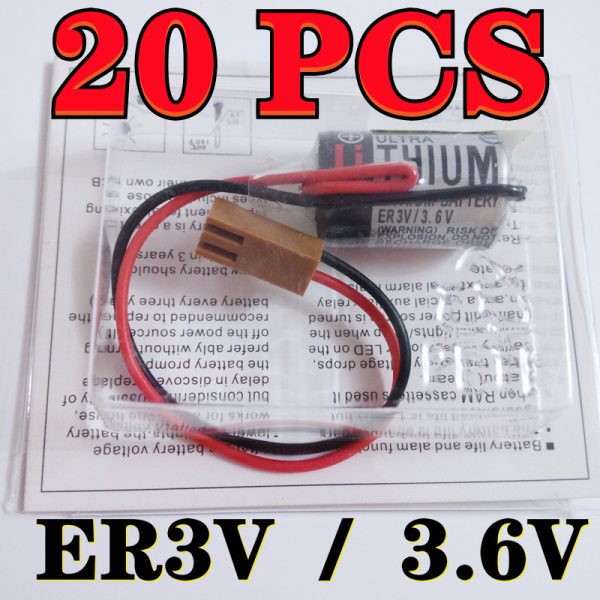UGB 20PCS/lot Original New Date For TOSHIBA ER3V 3.6V 1000mAh JZSP-BA01 ...