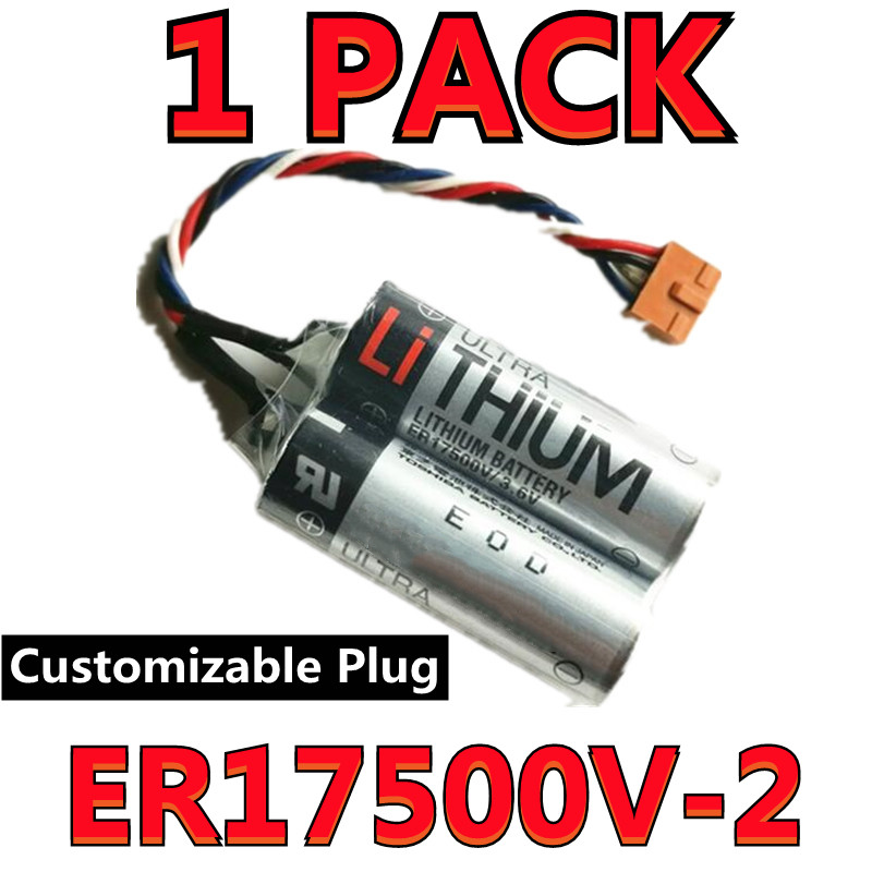 UGB 1 PACK Original NEW For TOSHIBA 2ER17500V ER17500V-2 3.6V 5.4Ah PLC ...