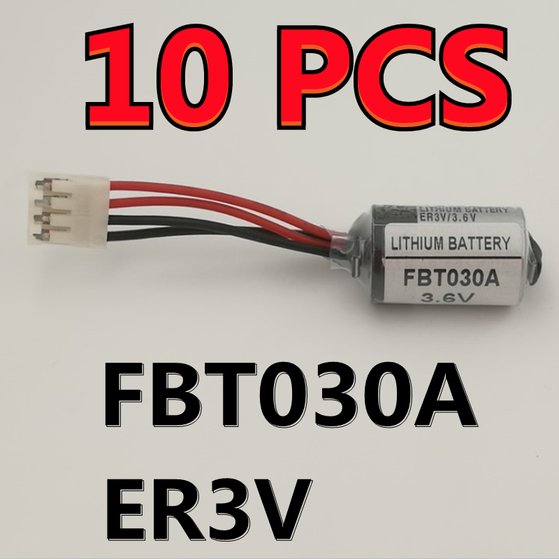 UGB 10PCS HOT Original Lithium Battery For FUJI NB2 FBT030A 3.6V PLC ...
