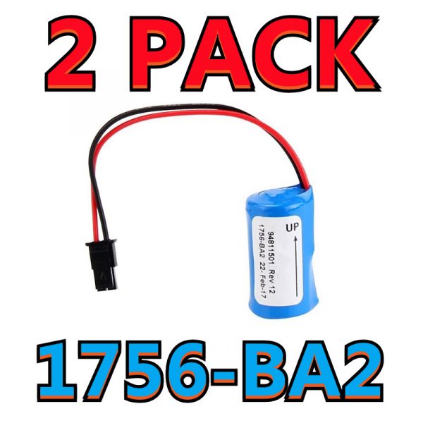 UGB 2PCS New Original A-B 1756-BA2 PLC Controller 3V Battery Lithium ...