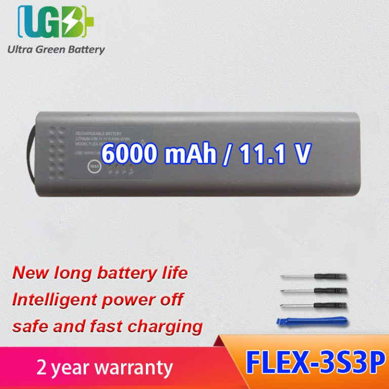 UGB New FLEX-3S3P Battery For GE Carescape Monitor B650 B105 B125 ...