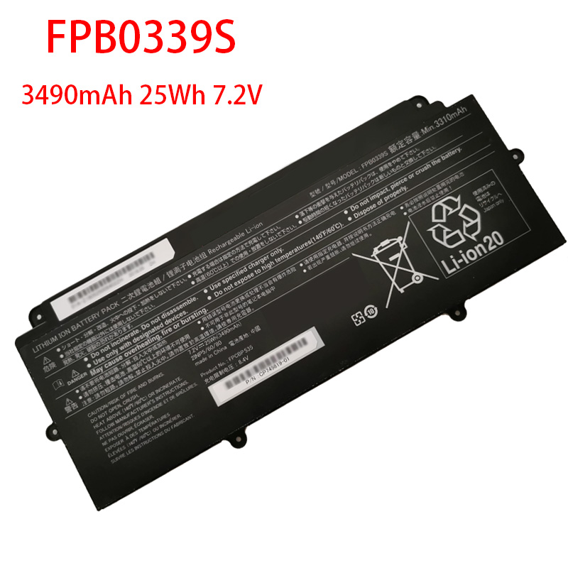 UGB New FPB0339S FPB0340S FPCBP535 FPCBP536 Battery For Fujitsu ...