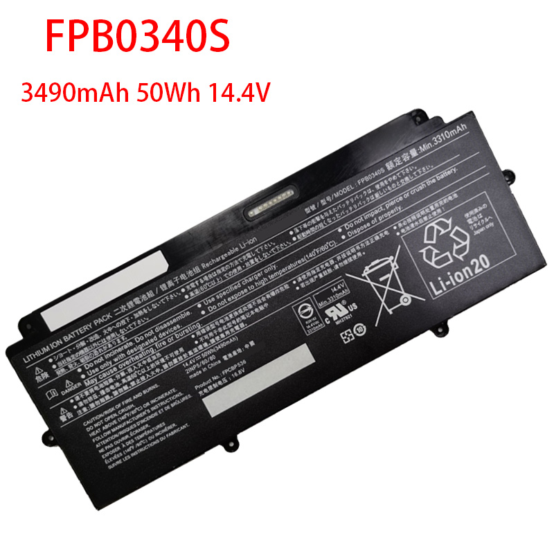 UGB New FPB0339S FPB0340S FPCBP535 FPCBP536 Battery For Fujitsu ...