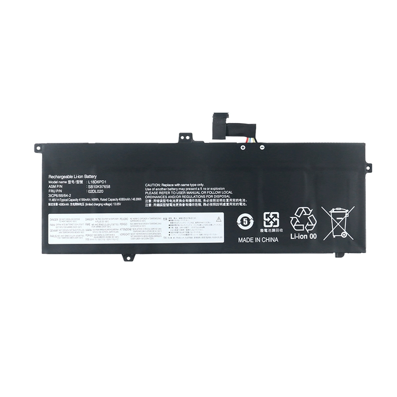 UGB New L18D6PD1 Laptop Battery For Lenovo Thinkpad X390 X395 X13 1st ...