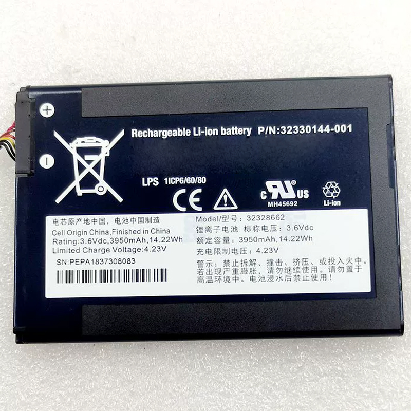 UGB New 32330144-001 Battery For honeywell Gateway 32328662 Data logger ...