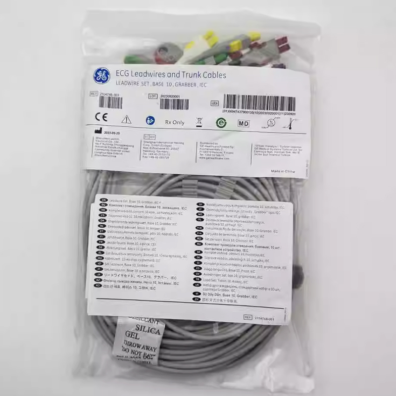 New For GE 2104748-001 Lead wire ECG Leadwire Set Base 10 - Medical ...