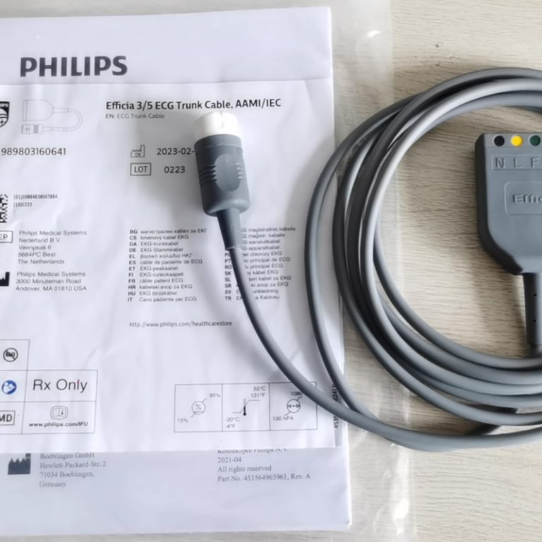 New Original For Philips 989803160641 Efficia 3-Lead/5-Lead ECG Trunk ...