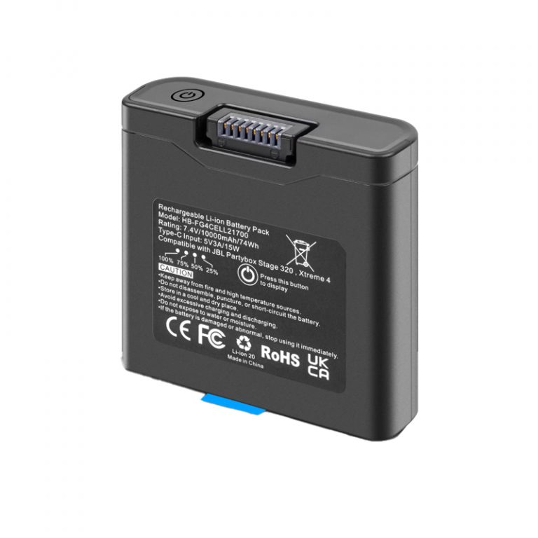 New HB-FG4CELL21700 battery For JBL 4 Xtreme 4 PartyBox Stage320 ...