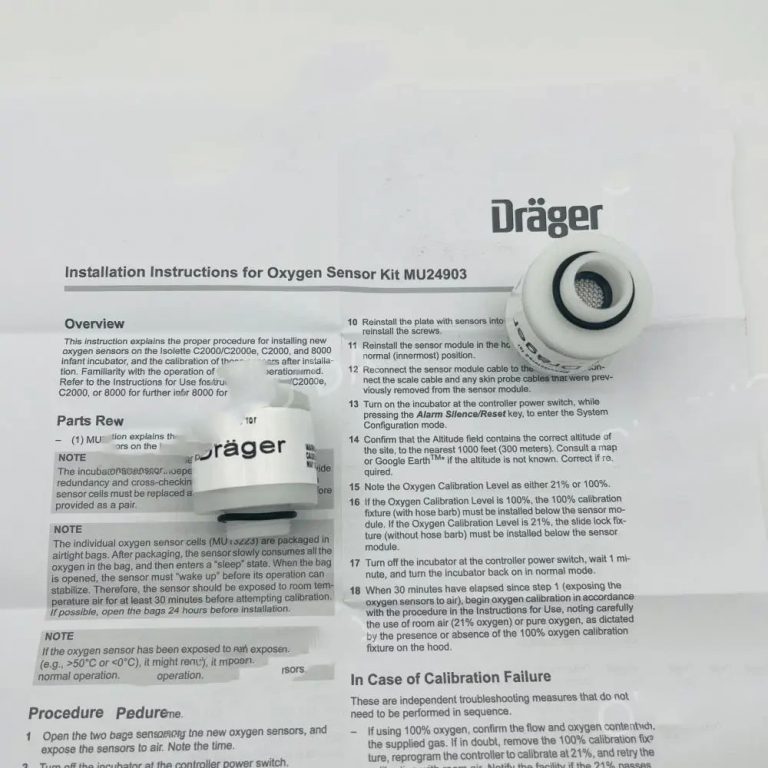 MU24903 Drager Oxygen Sensor KIT BY DRAEGER INC - Medical Battery ...